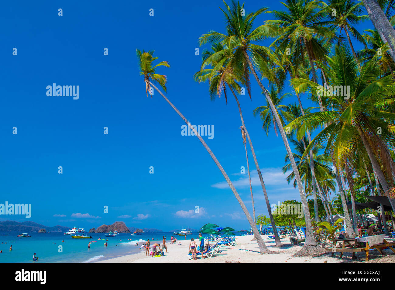 Tropical beach in Tortuga island , Costa Rica Stock Photo - Alamy