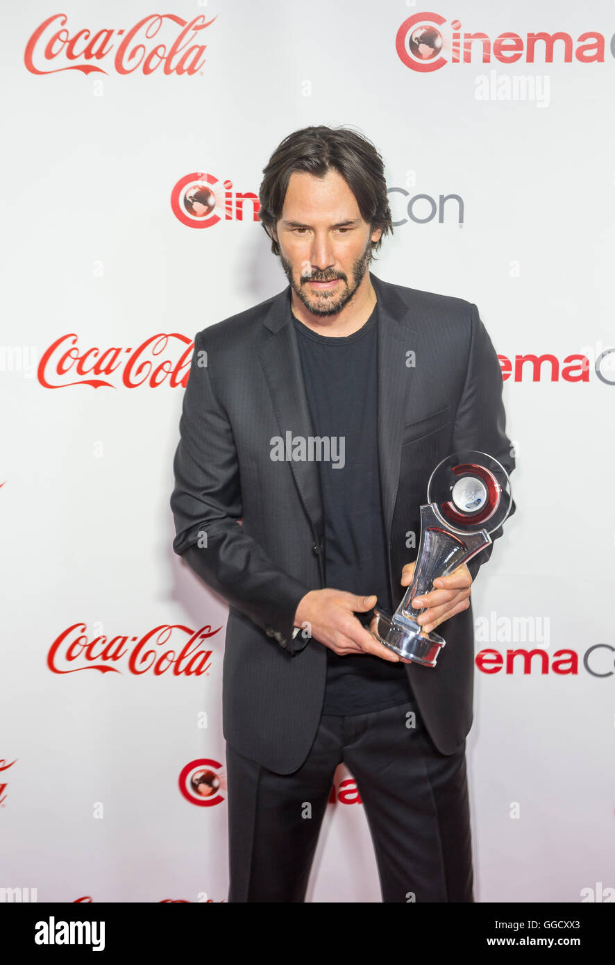 Actor Keanu Reeves, recipient of the Vanguard Award, attends the ...
