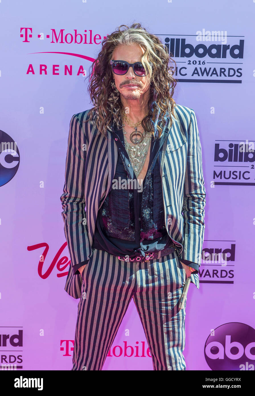 Singer Steven Tyler attends the 2016 Billboard Music Awards at T-Mobile ...