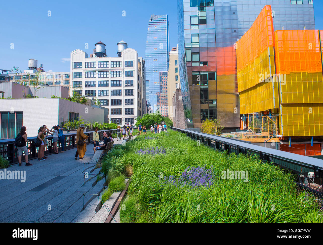 The High Line Park in NYC Stock Photo - Alamy