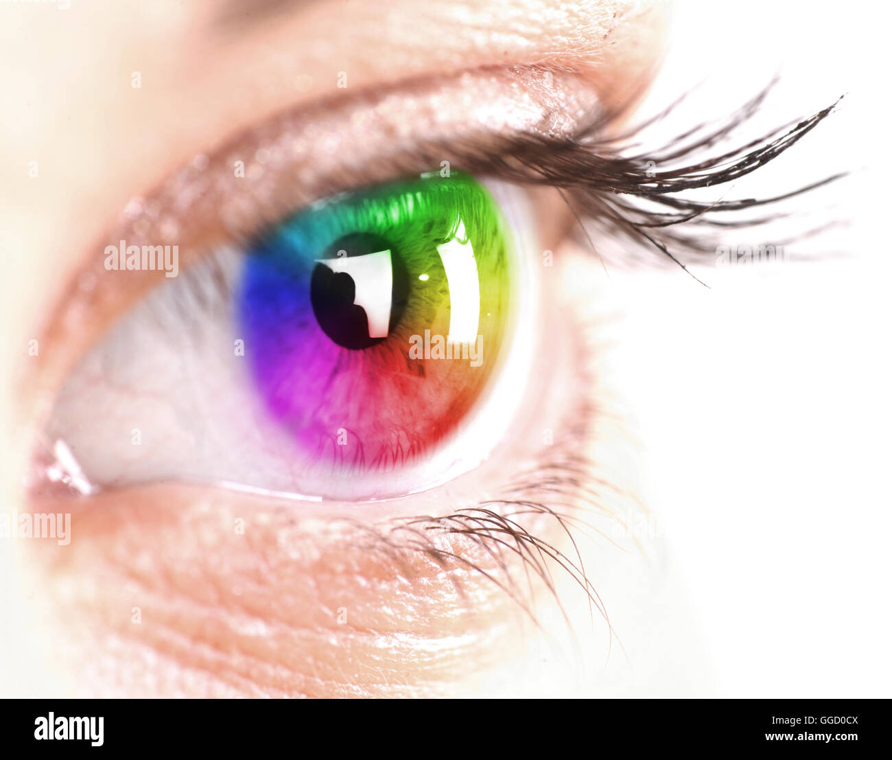 Red eye orbital hi-res stock photography and images - Alamy