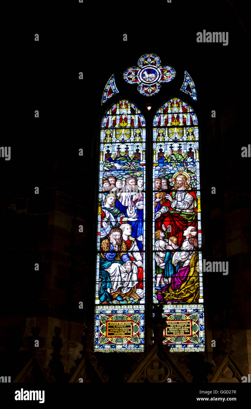 Holy rude stained glass hi-res stock photography and images - Alamy