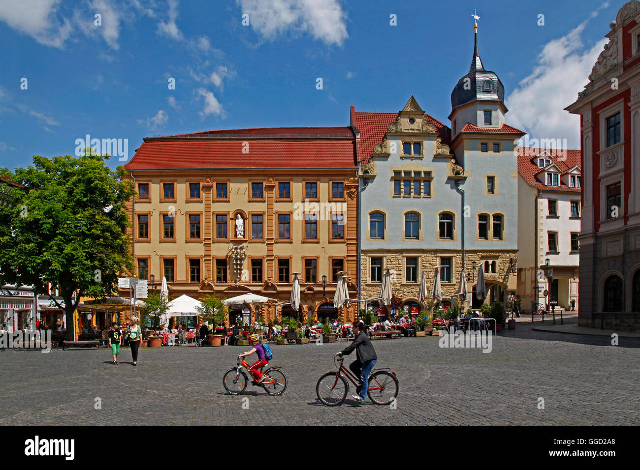 geography / travel, Germany, Thuringia, Gotha, main market, Additional ...