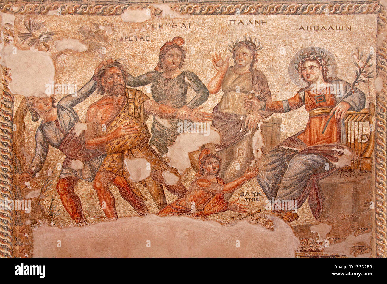 Apollo and the satyr marsyas hi-res stock photography and images - Alamy