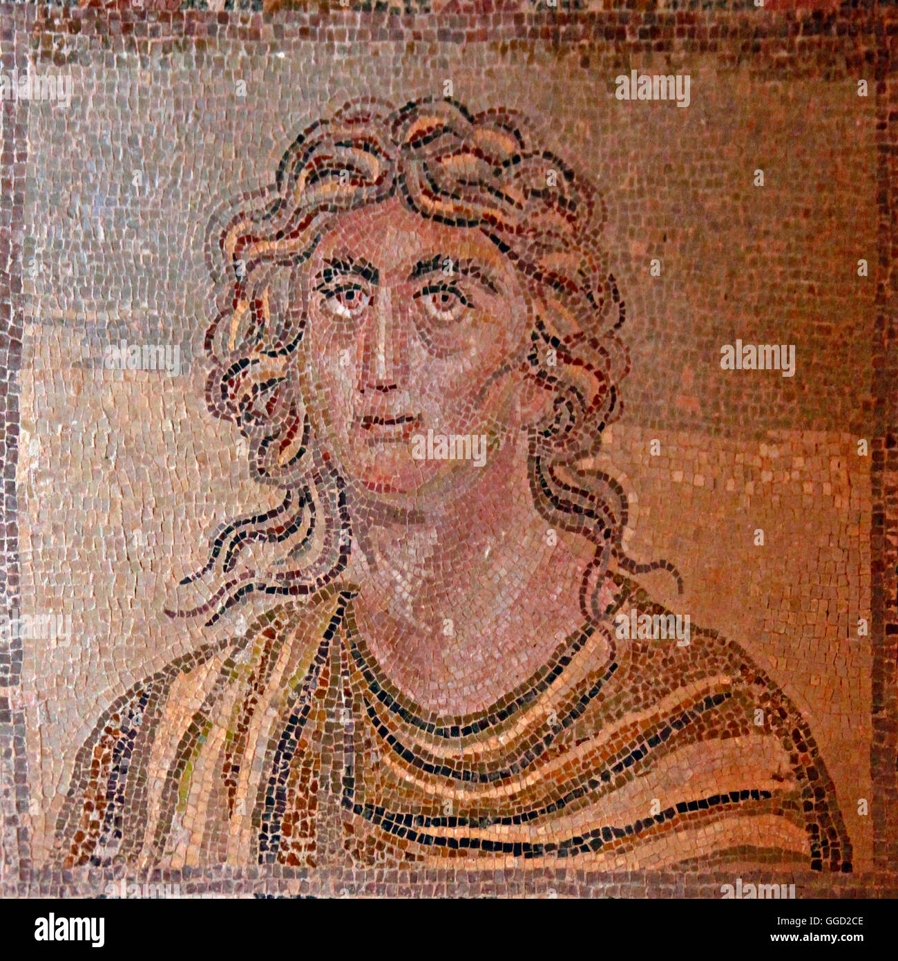 geography / travel, Cyprus, Paphos, archaeological park, House of ...