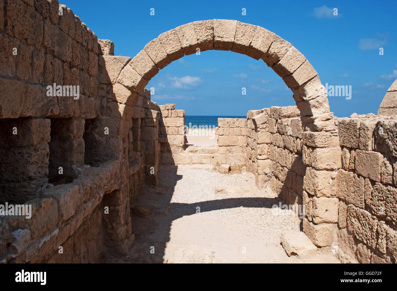 Roman ruins caesarea israel hi-res stock photography and images - Alamy