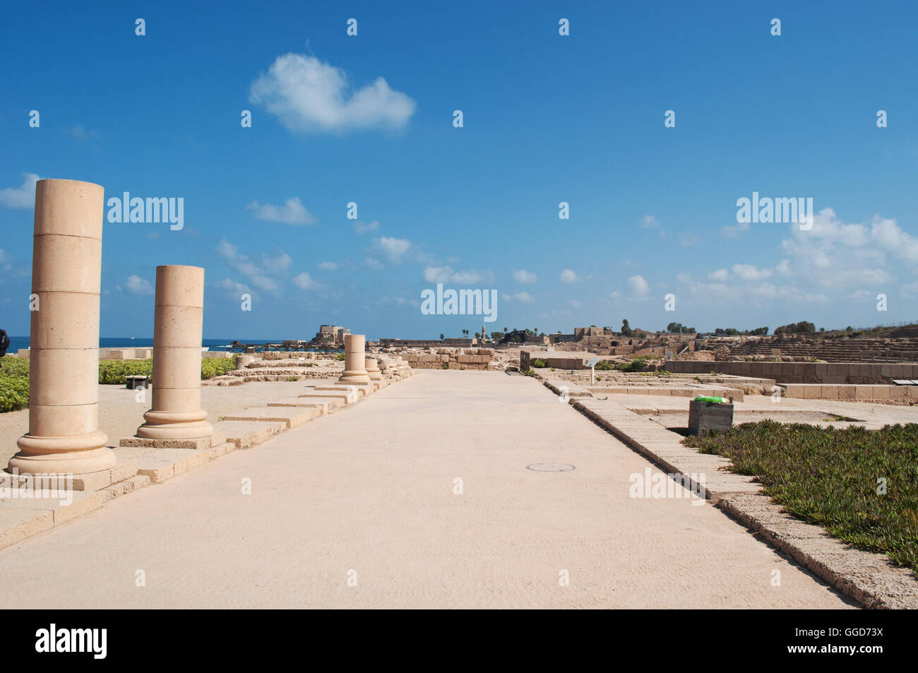 Ancient town caesarea maritima hi-res stock photography and images - Alamy
