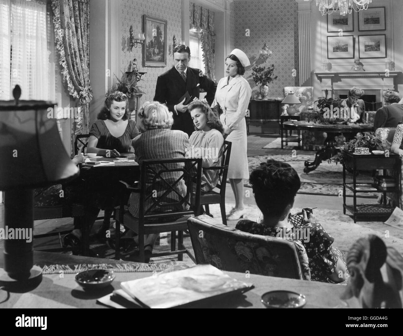 ICH KäMPFE UM DICH / Spellbound USA 1945 / Alfred Hitchcock Szene mit ...