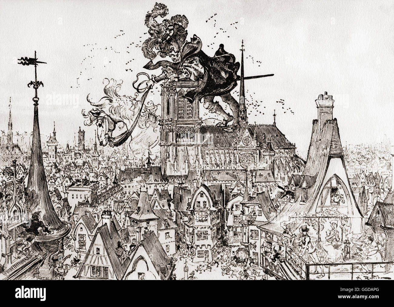 Gargantua notre dame hi-res stock photography and images - Alamy