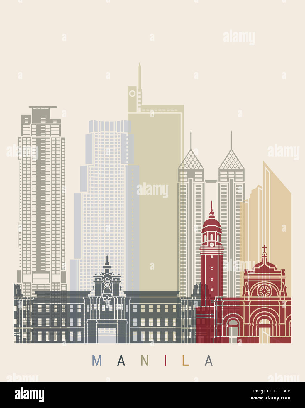 Philippines poster hi-res stock photography and images - Alamy