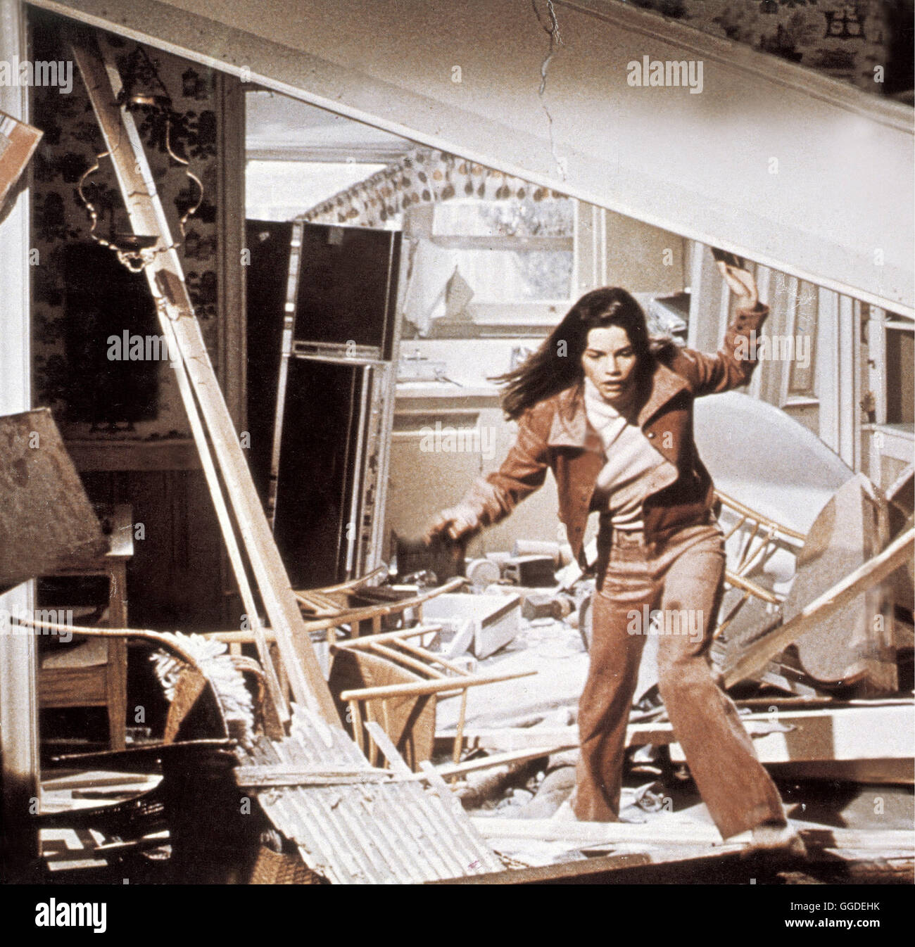 ERDBEBEN / Earthquake USA 1974 / Mark Robson Los Angeles wird durch ein ...