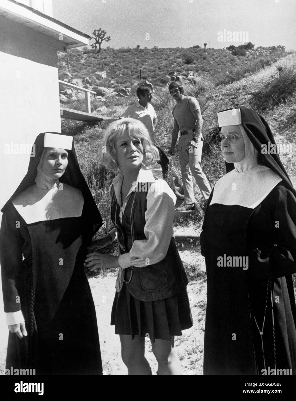 WEEKEND OF TERROR / USA 1970 / Jud Taylor Filmszene mit CAROL LYNLEY ...