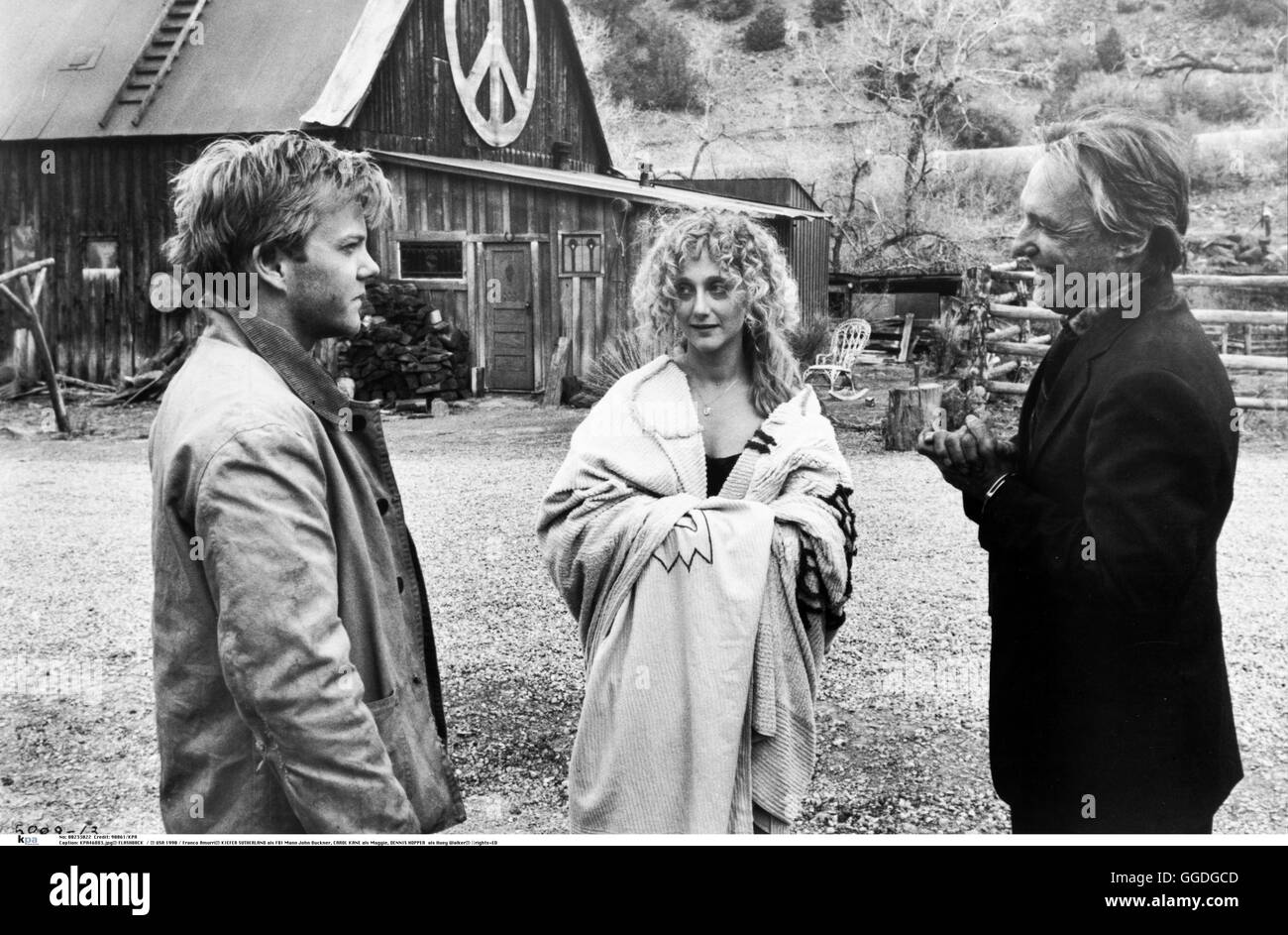 Flashback 1990 dennis hopper Black and White Stock Photos & Images - Alamy