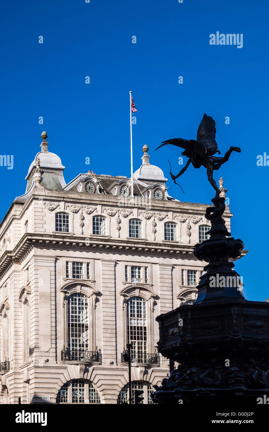 Piccadilly circus statue hi-res stock photography and images - Alamy