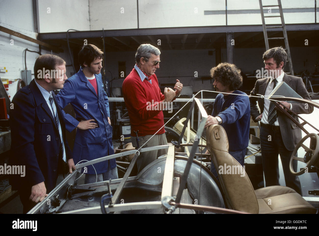 John Weitz 1979 with the X600 an aluminium bodied two seater car he ...