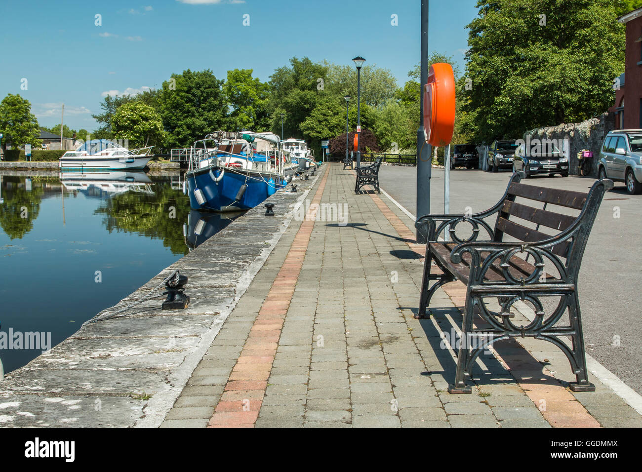 Marina in Cloondara Co.Longford Ireland Stock Photo - Alamy