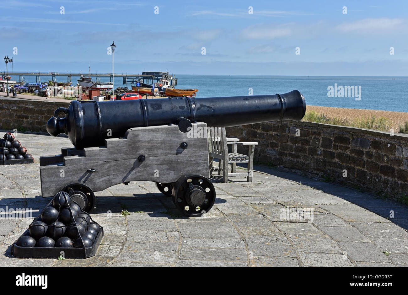 Deal Castle, Kent, was built by the order of King Henry VIII and it is ...