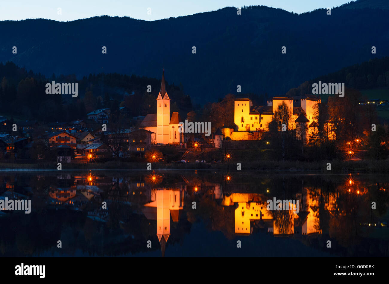 Lake goldegg hi-res stock photography and images - Alamy