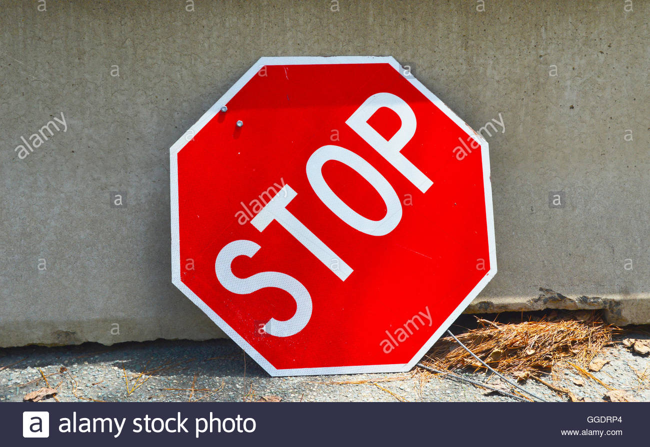 Octagon Stop Sign Stock Photos & Octagon Stop Sign Stock Images - Alamy