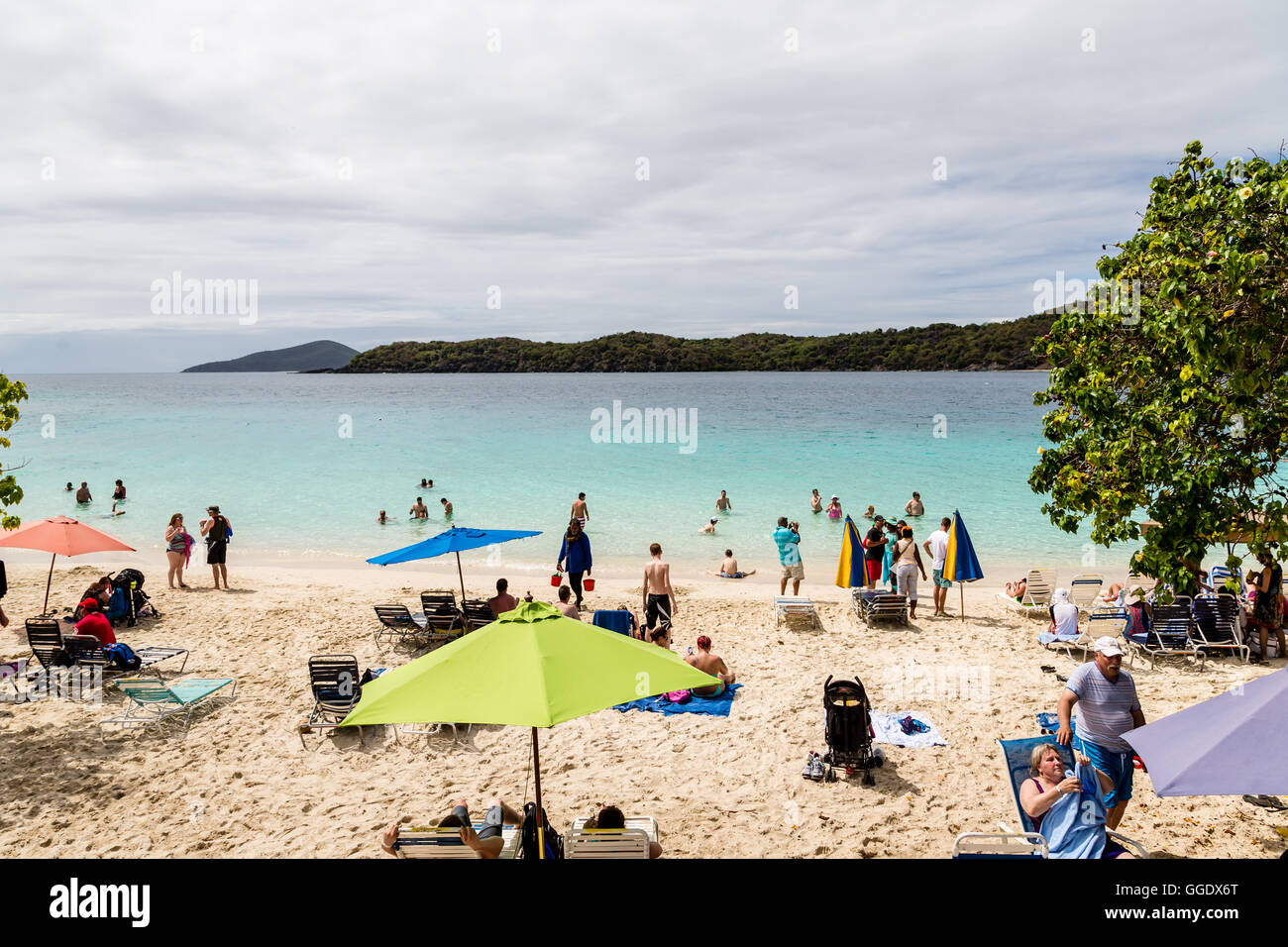 Coki beach, st thomas hi-res stock photography and images - Alamy