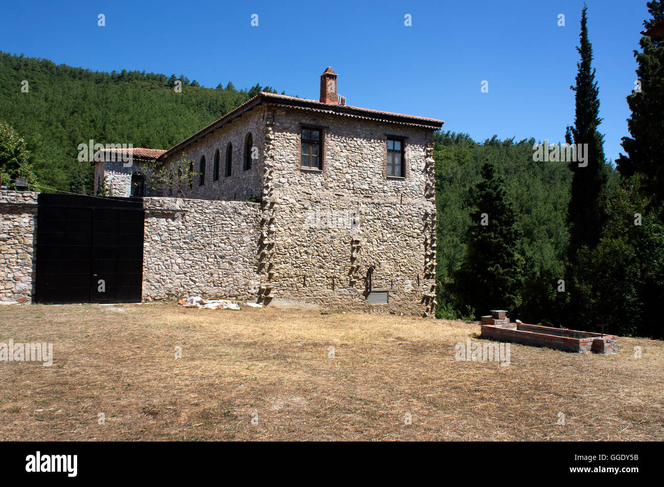 Old greek barn hi-res stock photography and images - Alamy