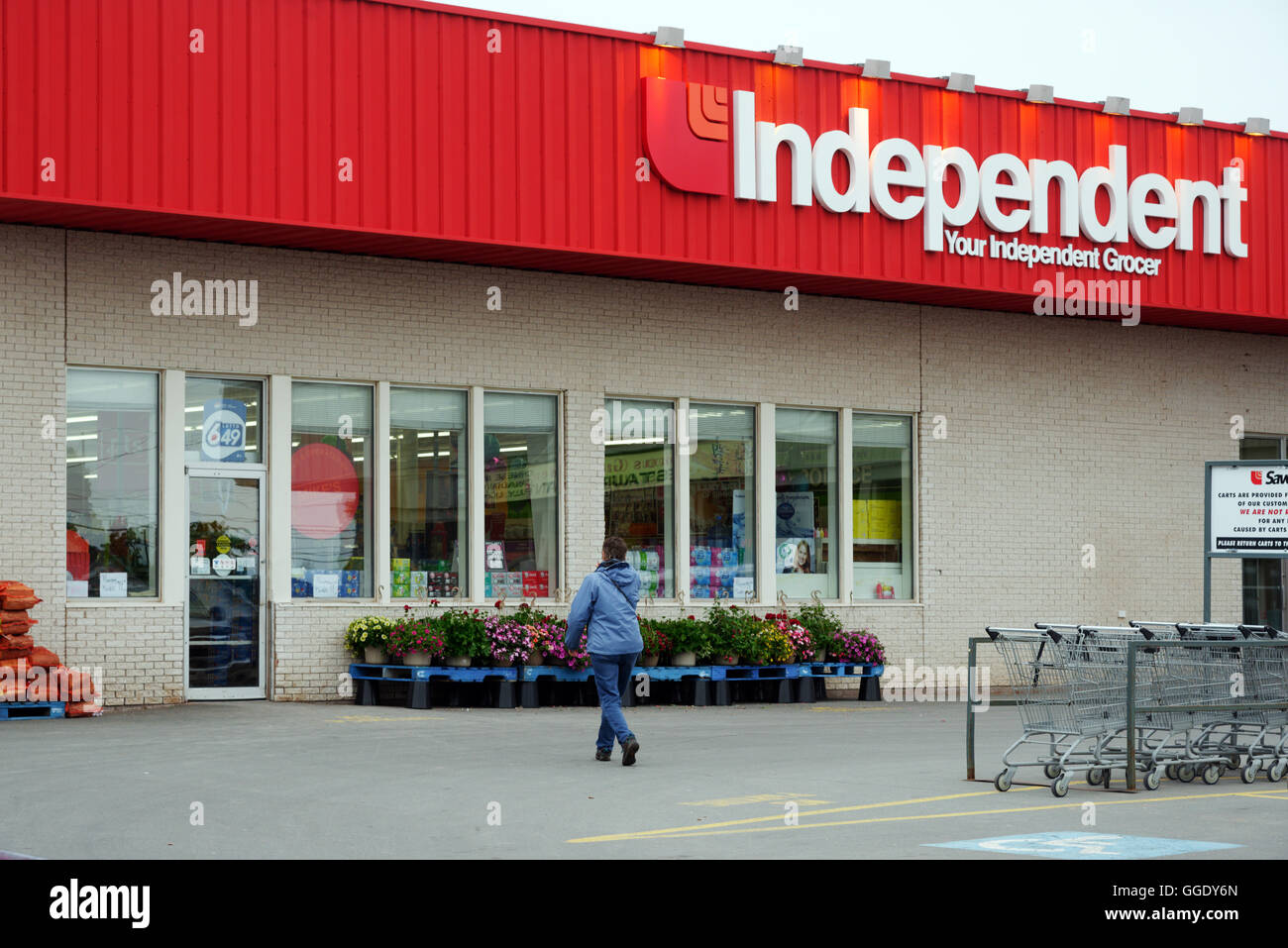 Independent supermarket in Kensington on Prince Edward Island Canada ...