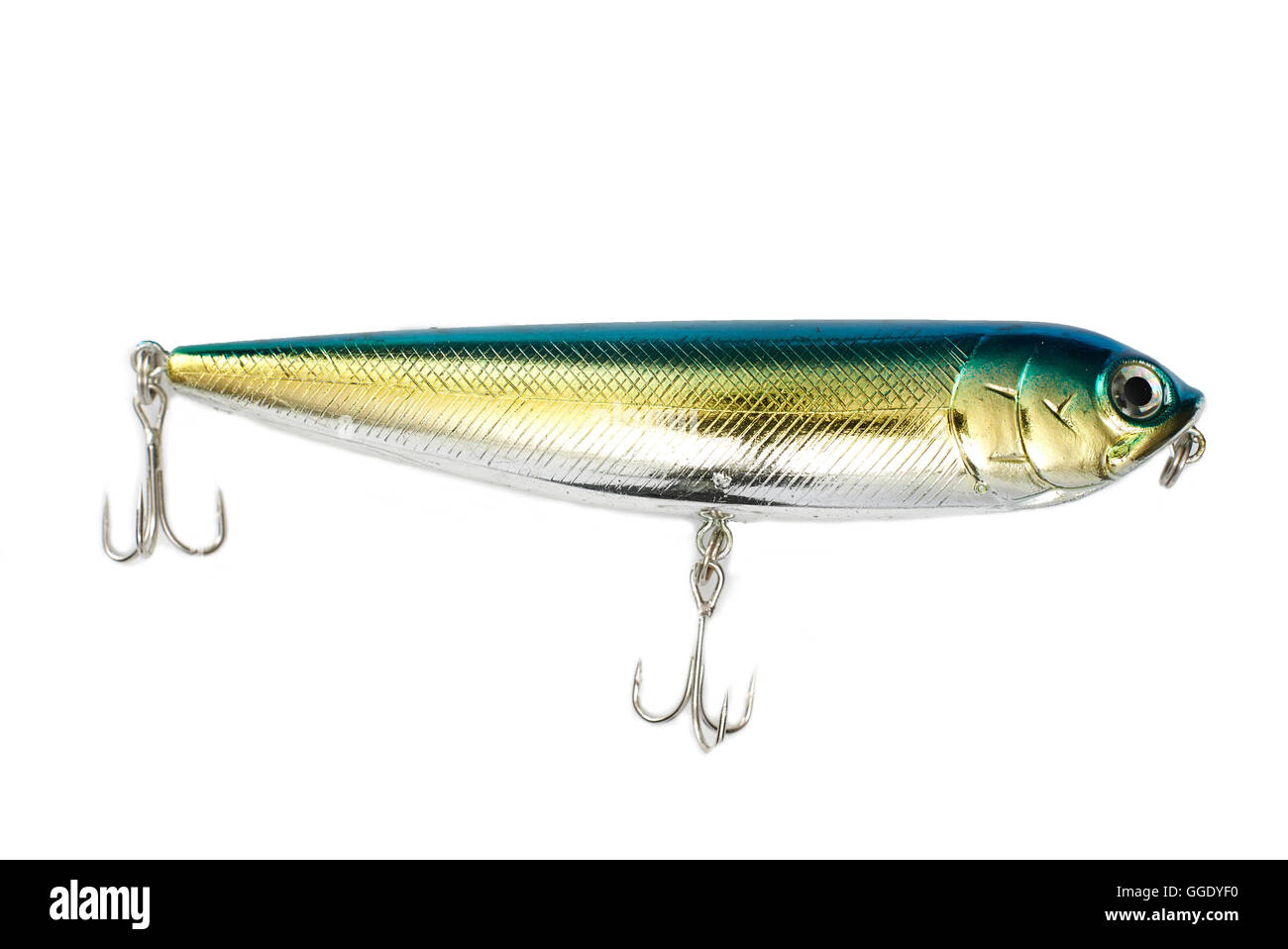 Fishing lure isolated on a white background Stock Photo - Alamy