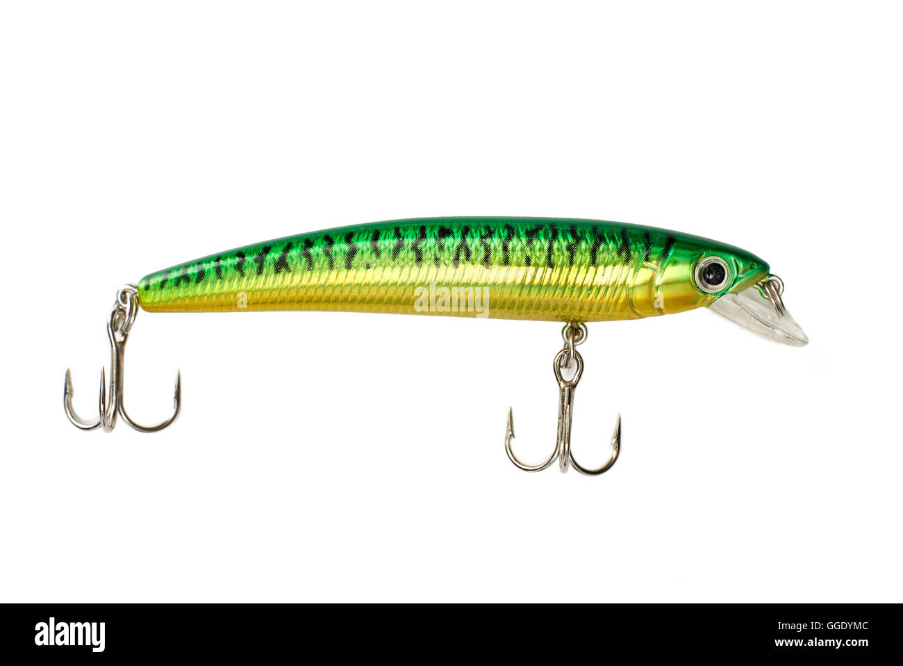 Fishing lure isolated on a white background Stock Photo - Alamy