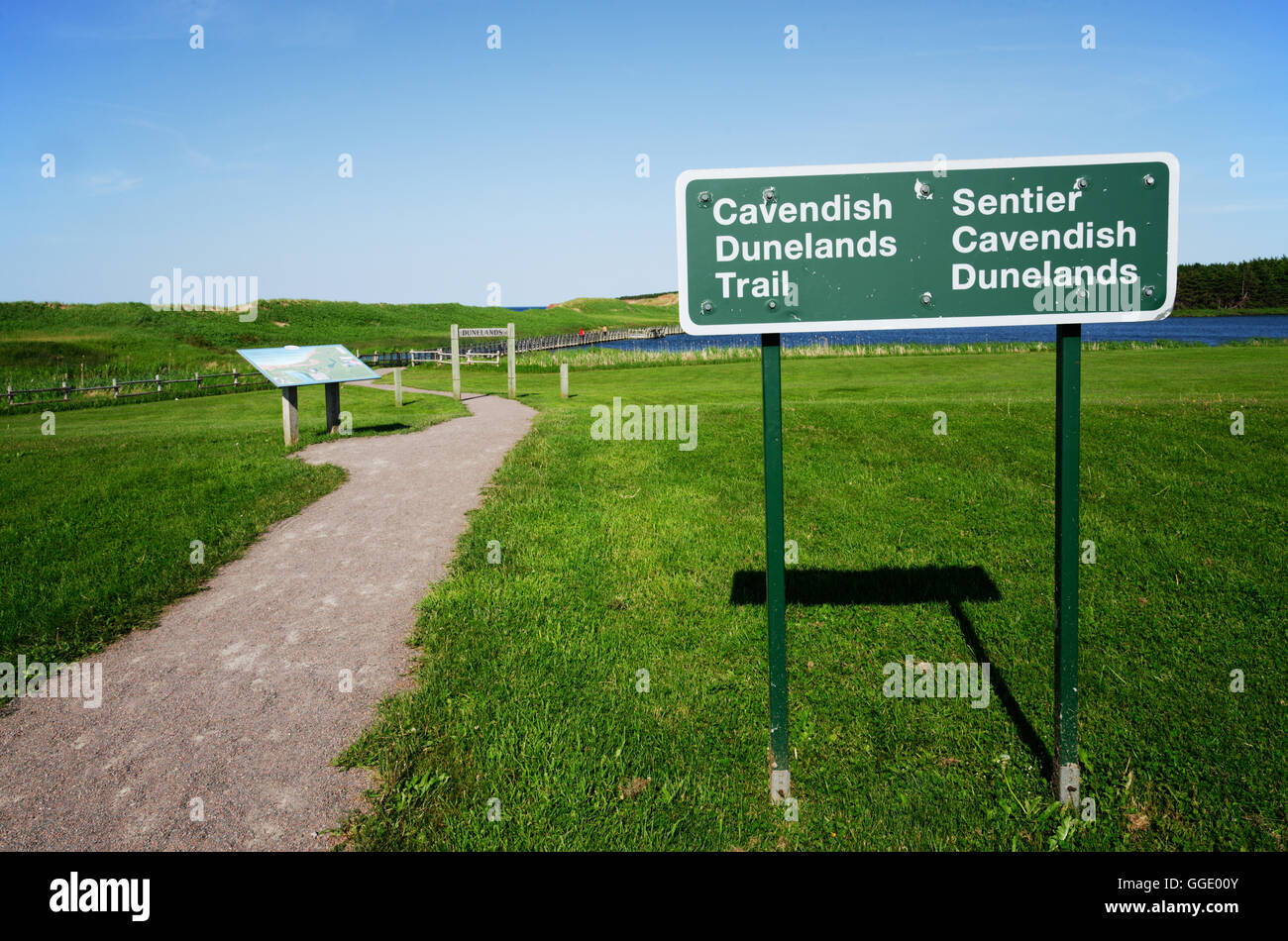 Cavendish dunelands trail pei hi-res stock photography and images - Alamy