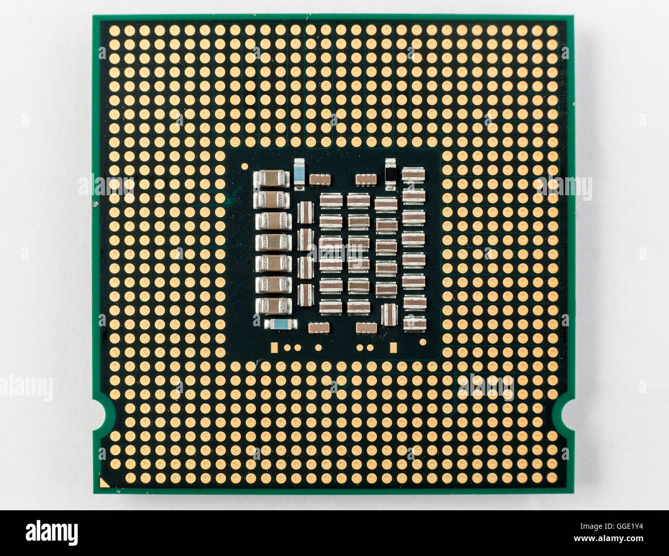 Computer processor cpu closeup Stock Photo - Alamy
