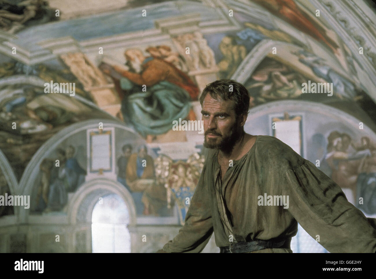 MICHELANGELO - INFERNO UND EKSTASE / The Agony and the Ecstasy USA 1964 ...