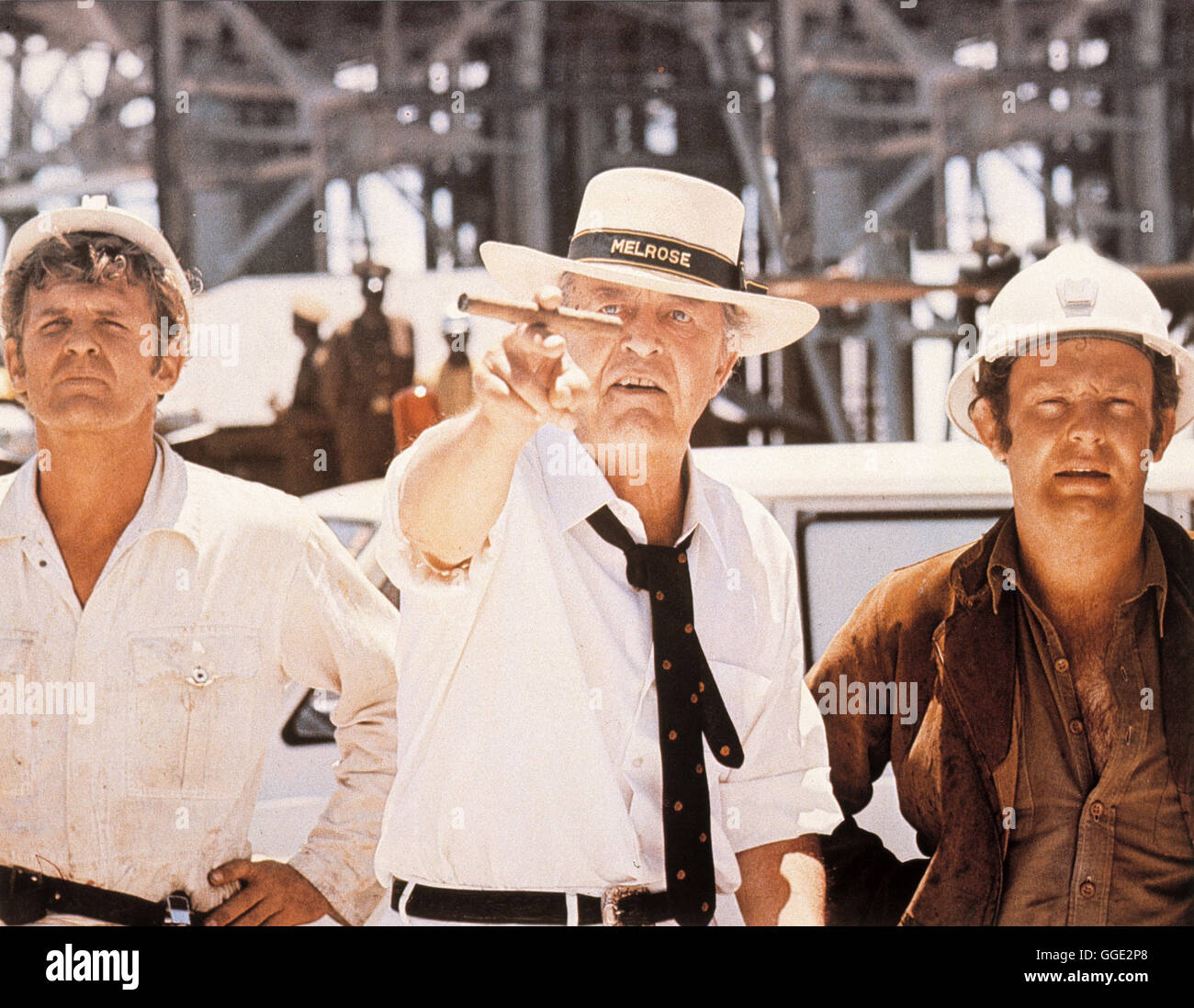 GOLD / Gold GB 1973 / Peter Hunt Szene mit RAY MILLAND (Hurry ...