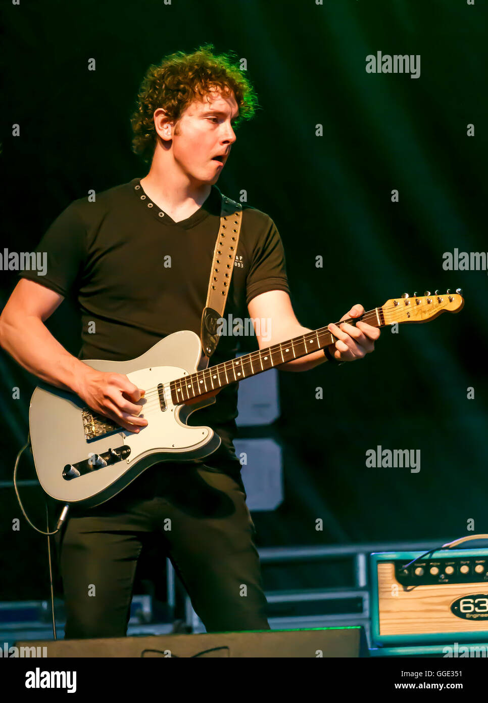 Geno Washington Coleford Free Music Festival 2016 Stock Photo - Alamy