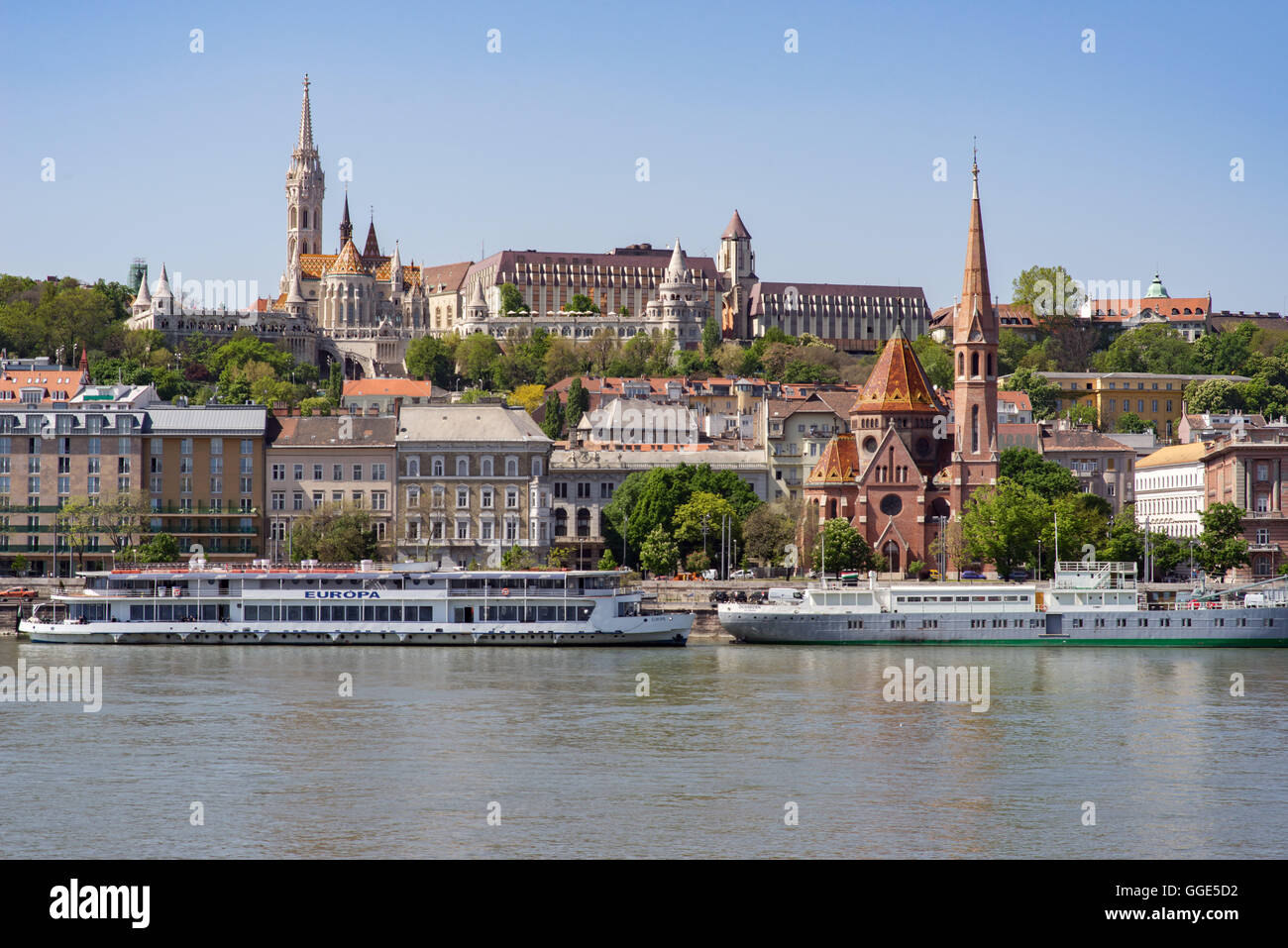 Budapest River Danube Cityscape Stock Photo - Alamy