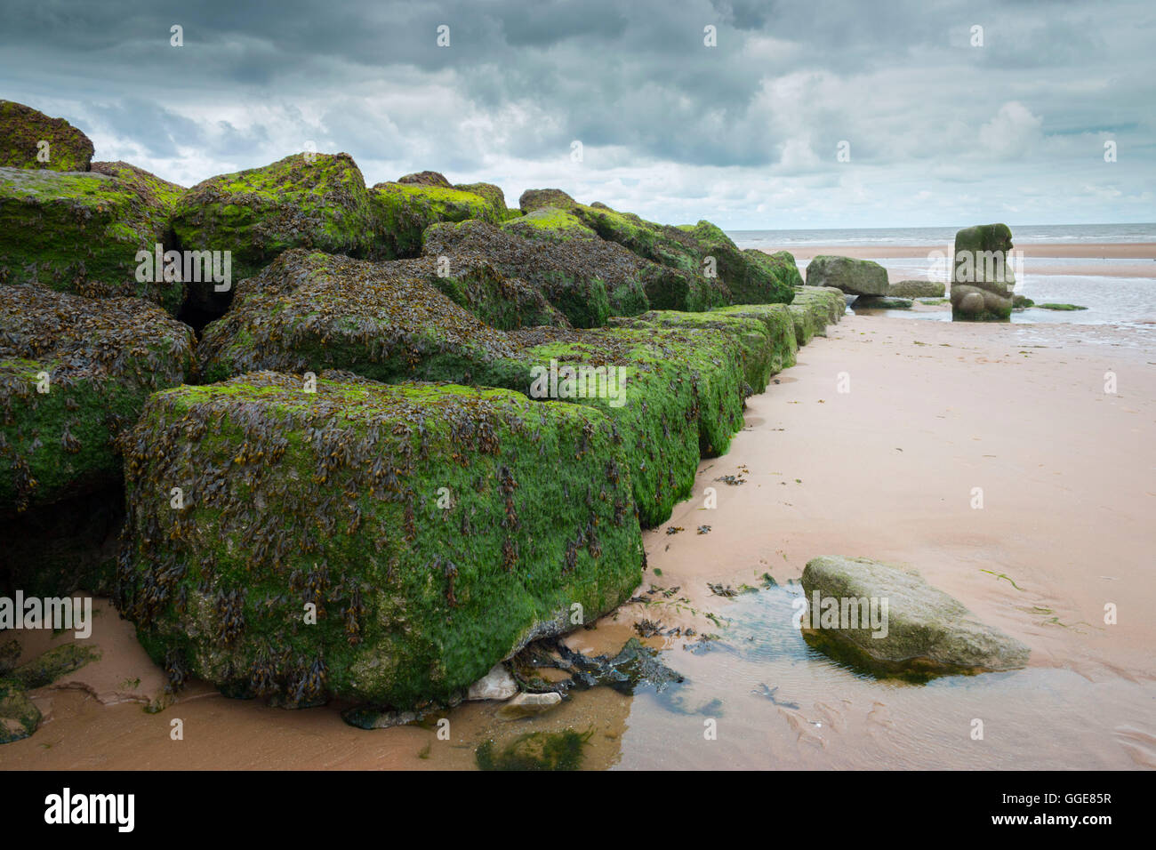 sculpture of a fat ogre by the sea at Blackpool Stock Photo - Alamy
