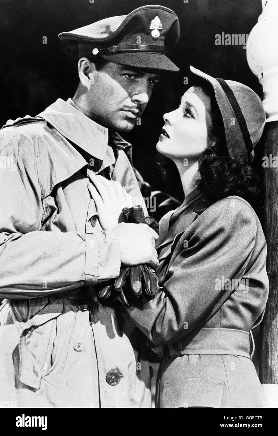 IHR ERSTER MANN / Waterloo Bridge USA 1940 / Mervyn LeRoy Szene mit ...