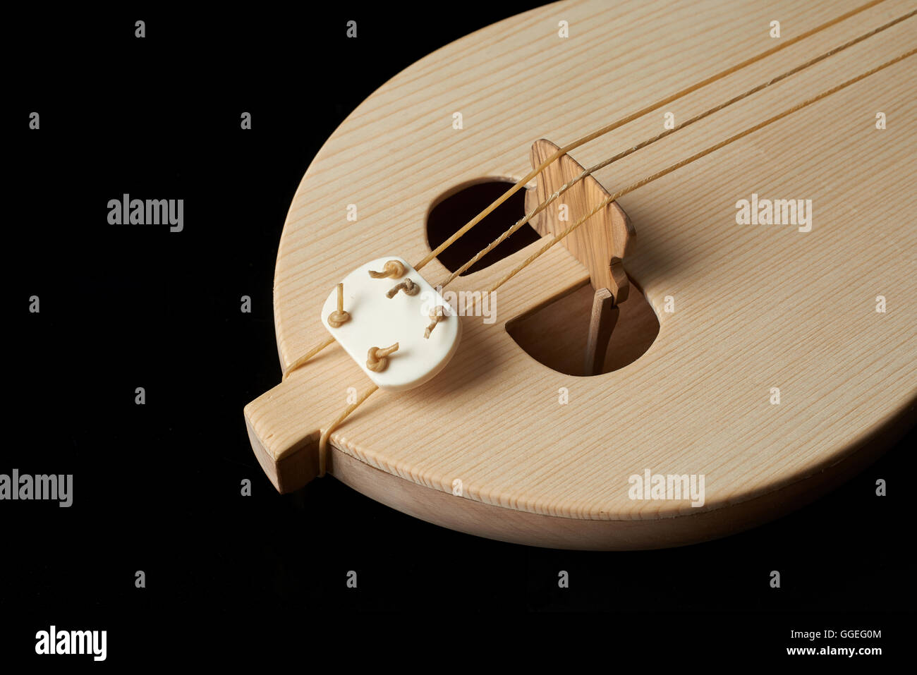 Greek traditional musical instrument, called Thrakian lyra Stock Photo ...