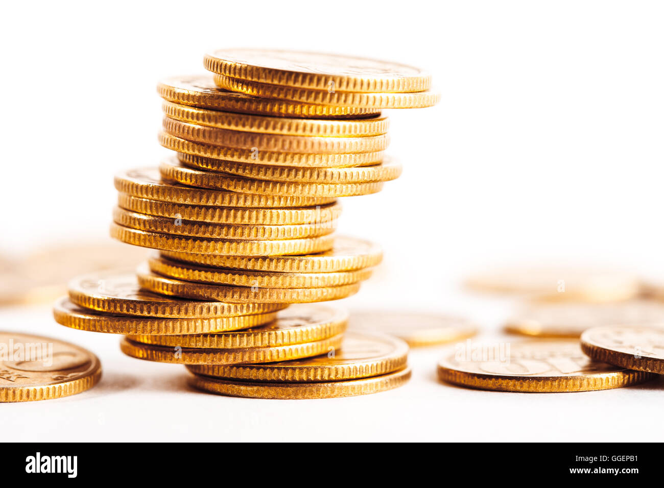 Coin stack hi-res stock photography and images - Alamy