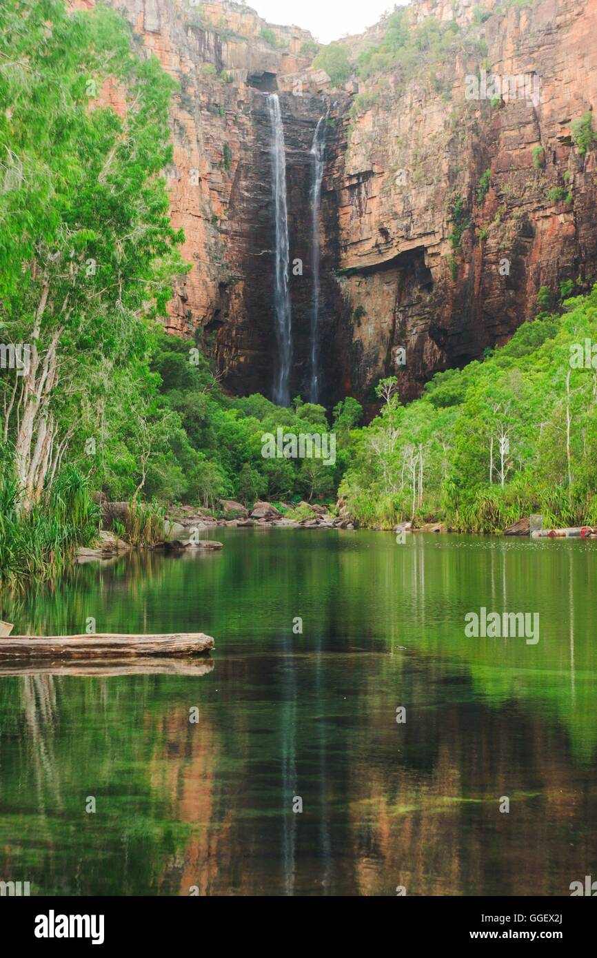 Jim jim falls in kakadu national park hi-res stock photography and ...