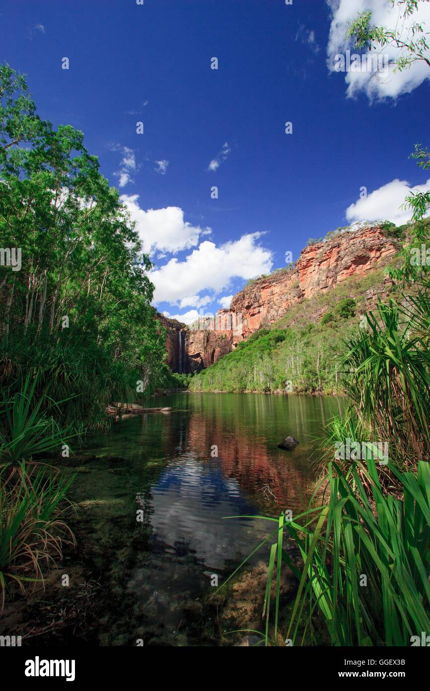 Jim jim falls in kakadu national park hi-res stock photography and ...