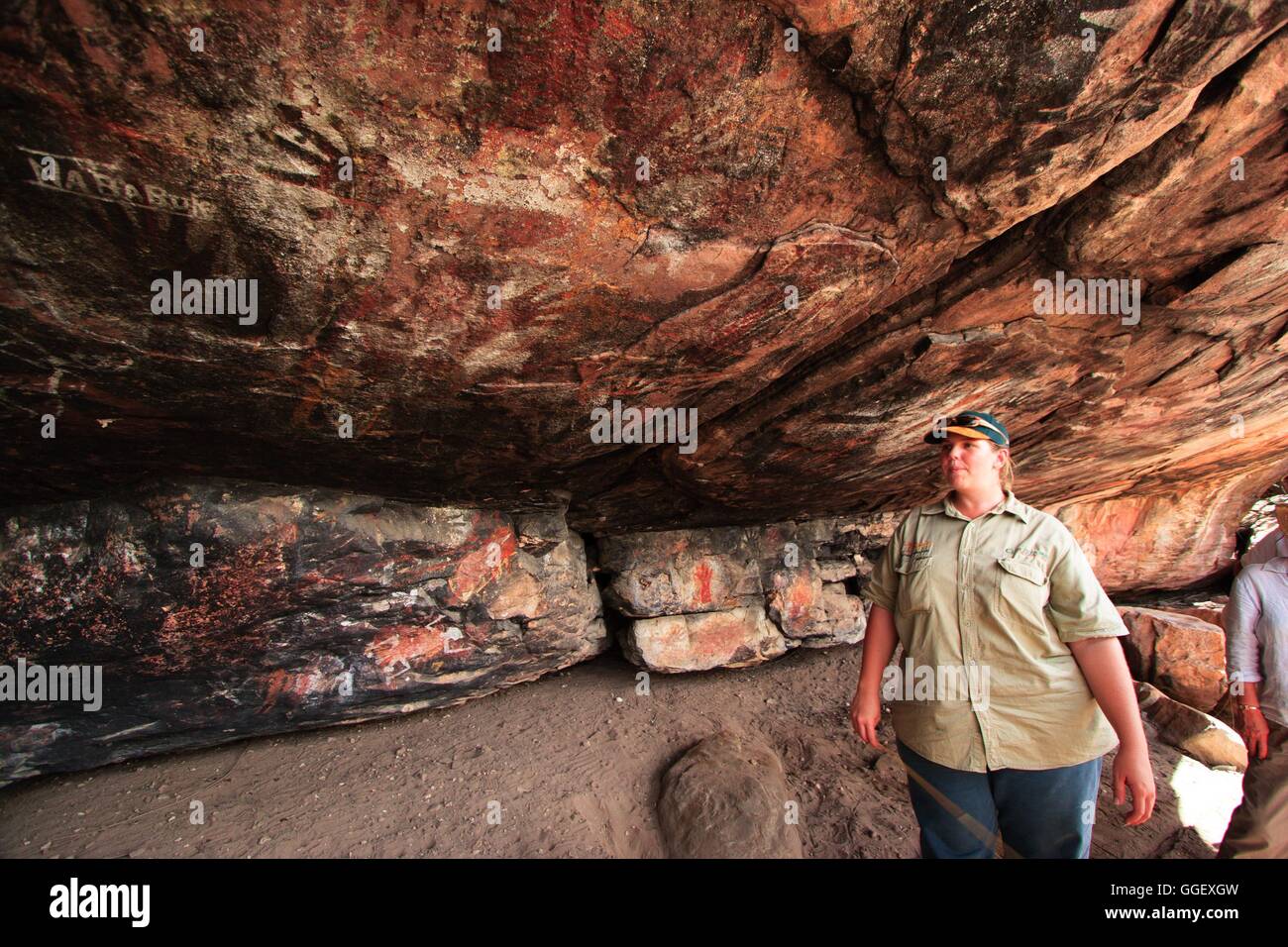 Australia aboriginal cave art in kakadu national park hi-res stock photography and images - Alamy