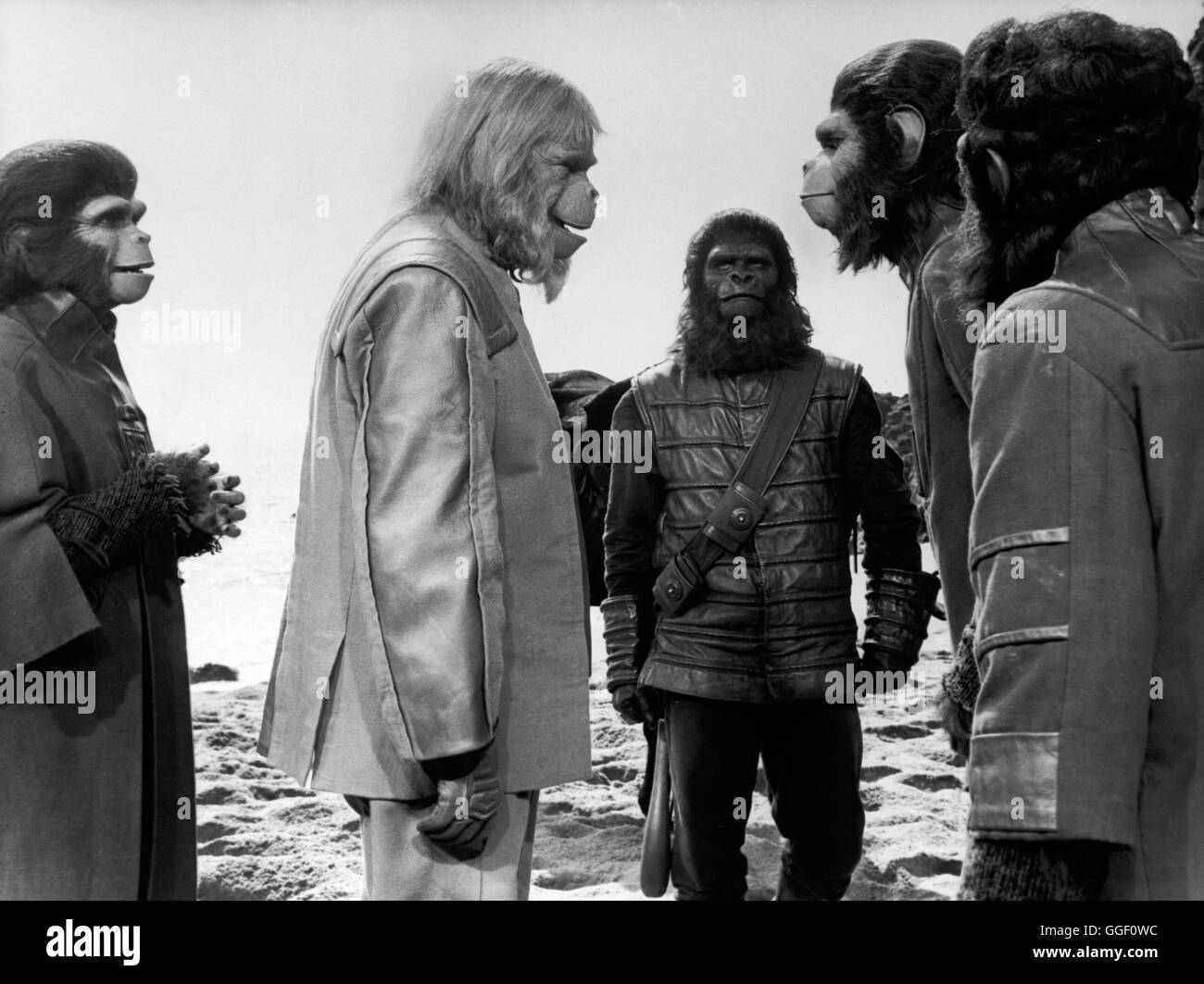 PLANET DER AFFEN / Planet Of The Apes USA 1967 / Franklin J. Schaffner ...