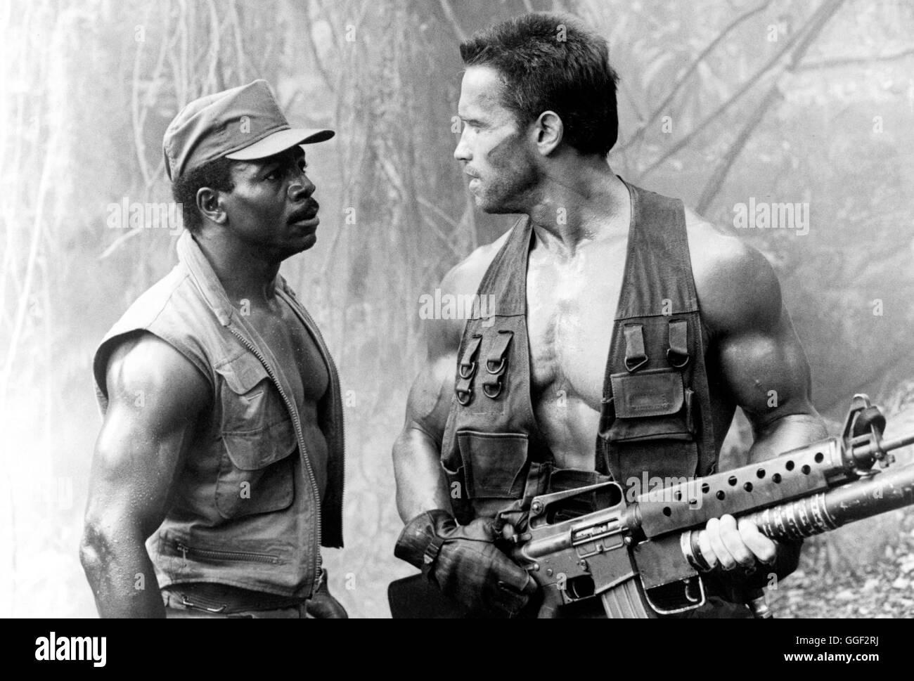 Carl Weathers Predator Gun
