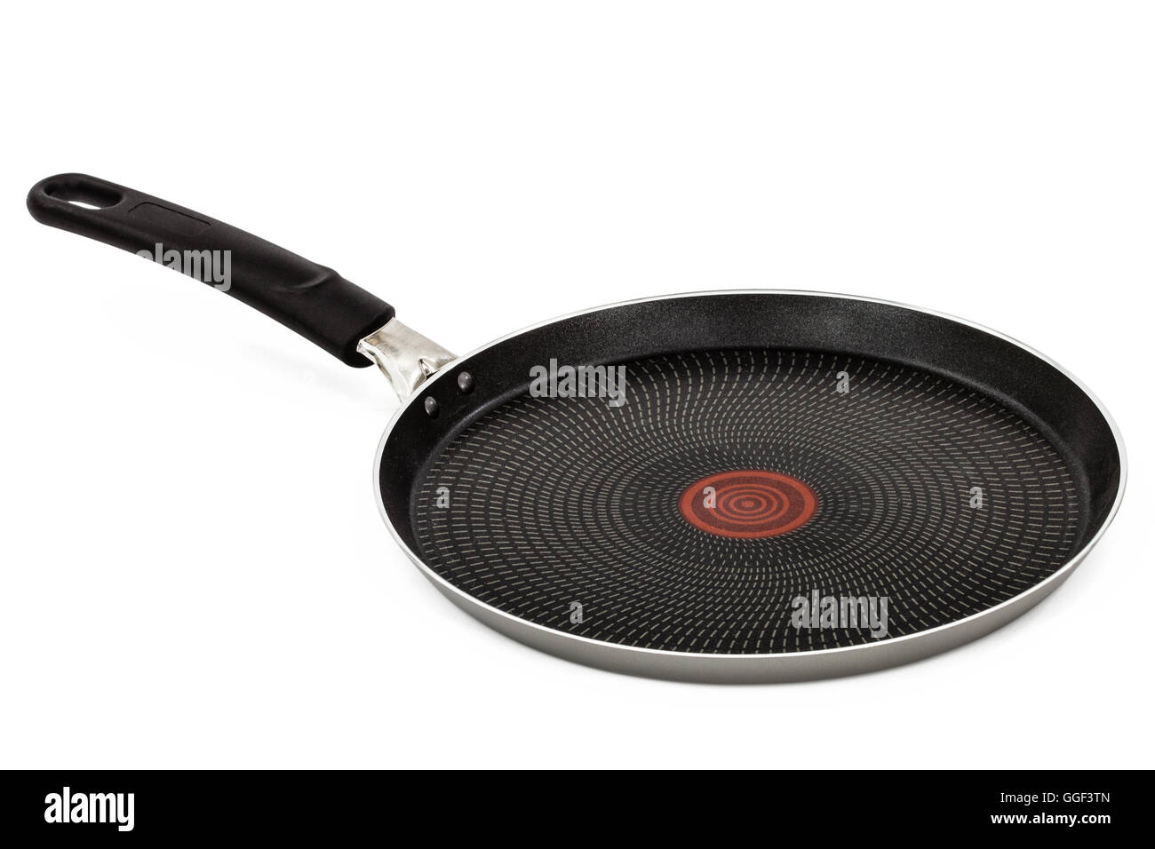 Frying pan, isolated on white background, with clipping path Stock ...