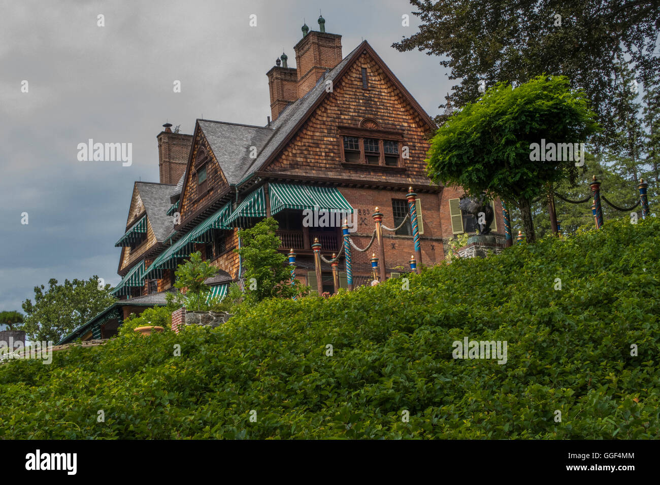 The house at Naumkeag - the home of the Choate Family Stock Photo - Alamy