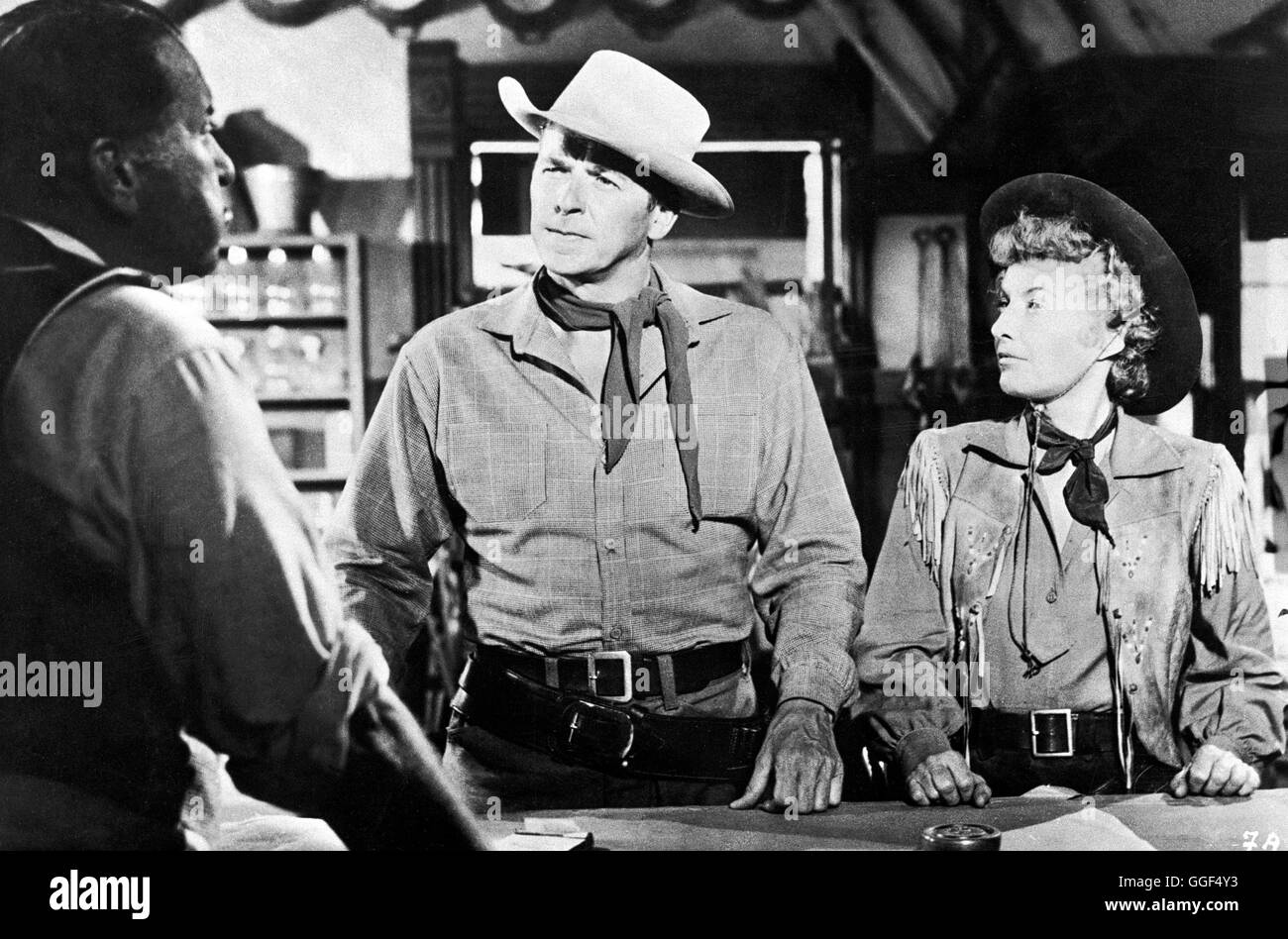 Cattle queen of montana 1954 ronald reagan hi-res stock photography and ...