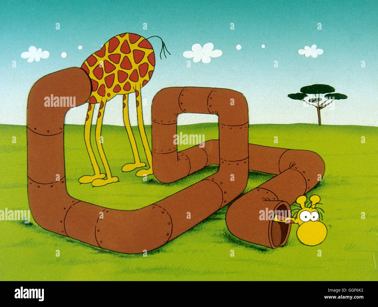 Zeichnung von Mordillo Stock Photo - Alamy