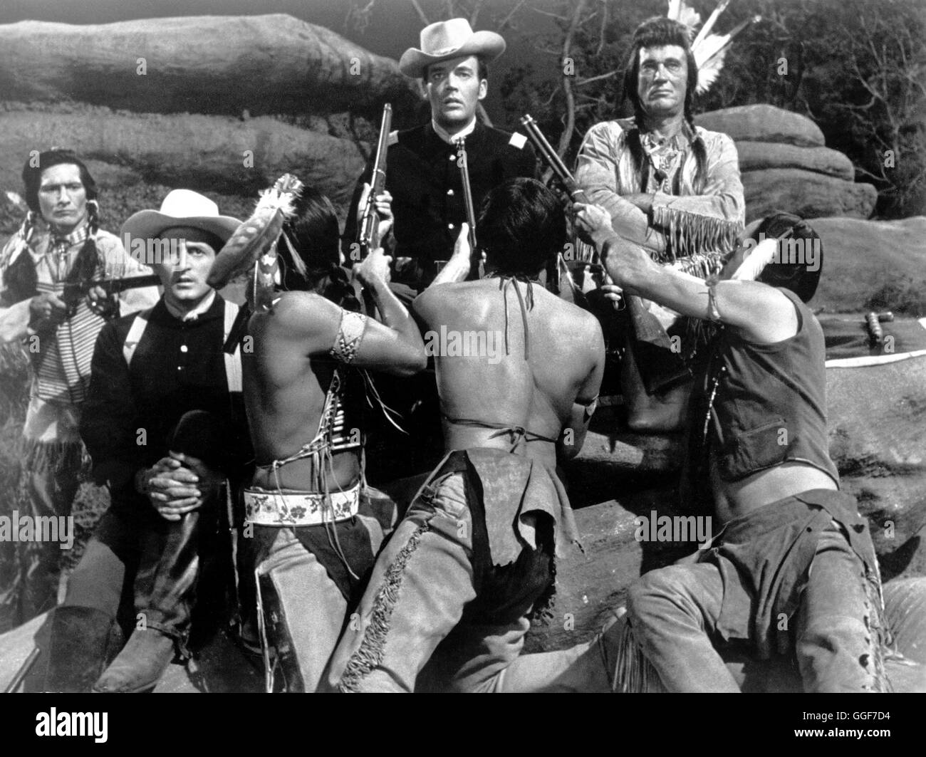 VIERZIG WAGEN WESTWÄRTS / The Hallelujah Trail USA 1964 / John Sturges ...