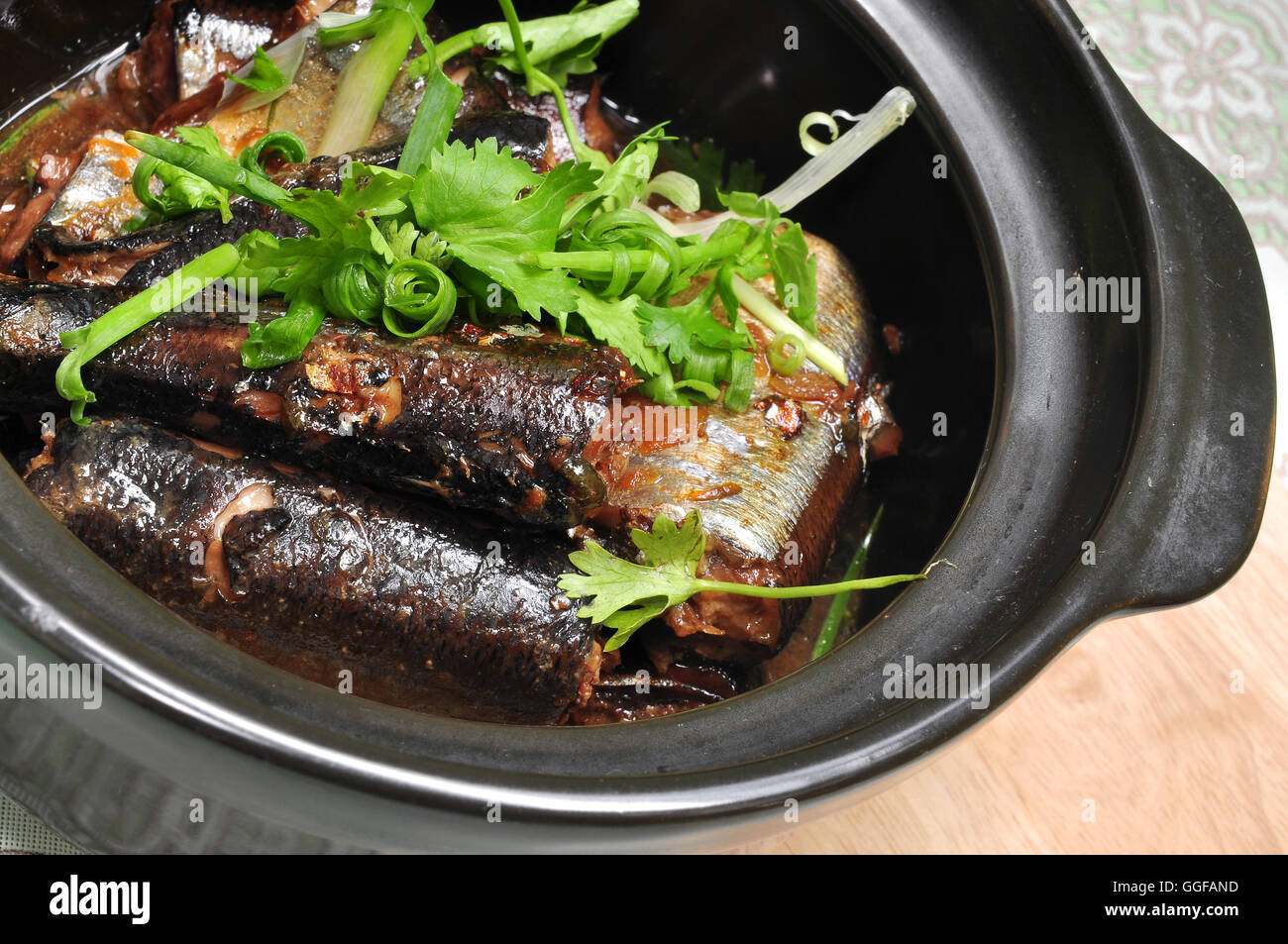 Vietnamese braised fish or ca kho to Stock Photo - Alamy