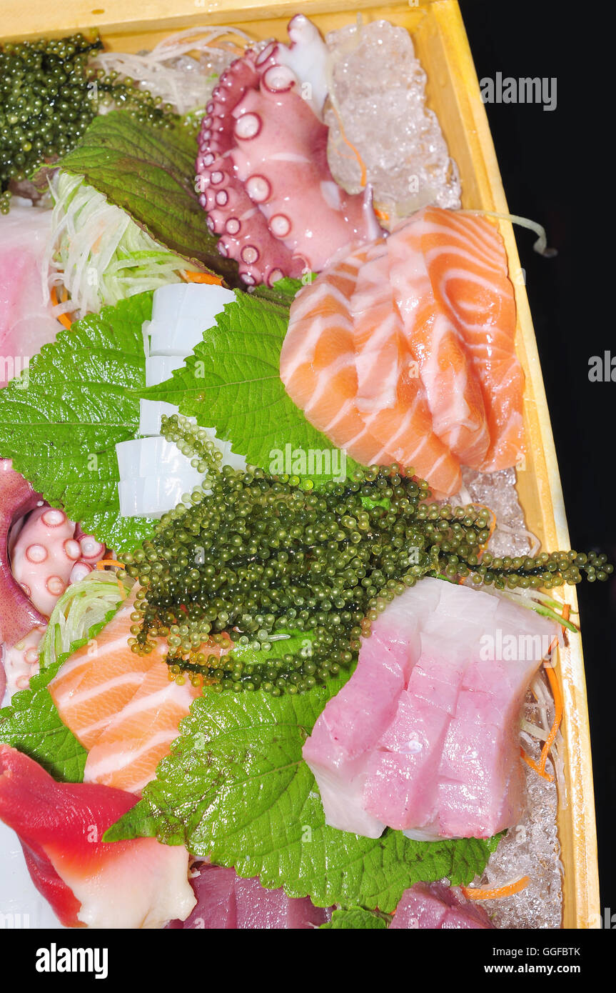 Salmon Sashimi Boat